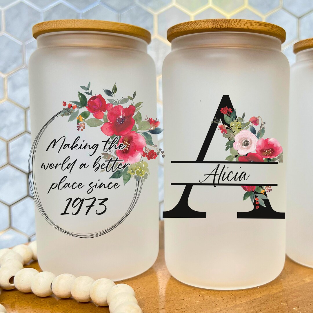 Making the World A Better Place Since 1973, Personalized Monogram Cup ...