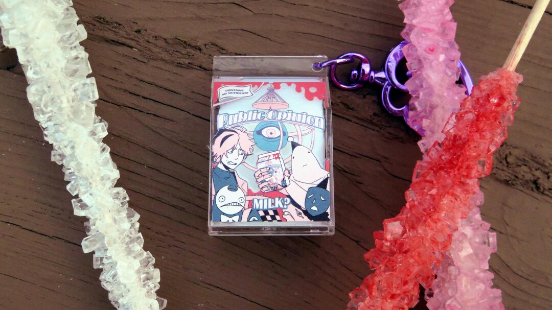 VOCALOID--NILFRUITS Milk Carton Charm | Wozwald, Ameri, Traffic Jam ...