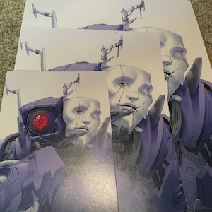 Art Print: Shockwave’s Face - Etsy