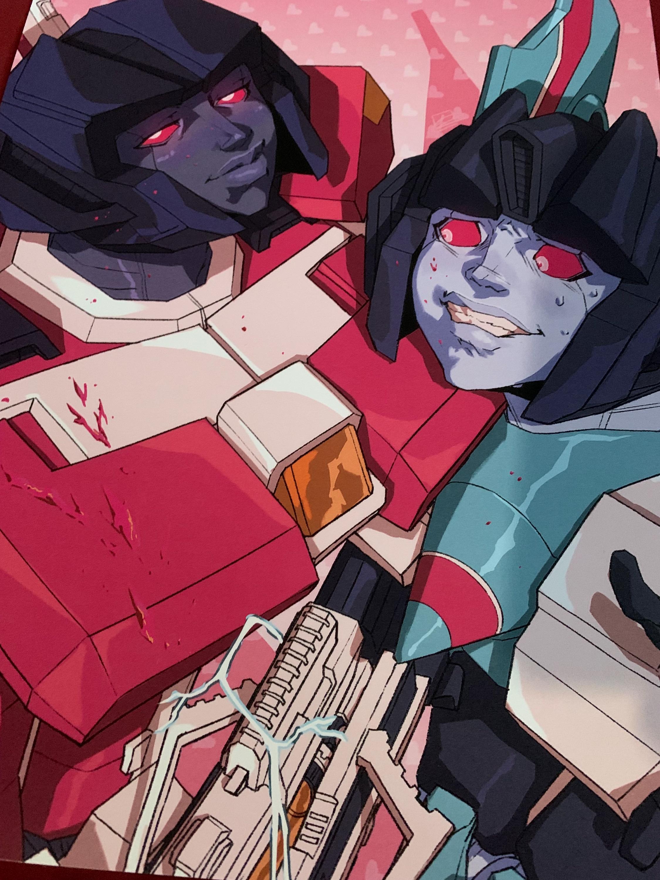 Art Print: Starscream and Thundercracker - Etsy