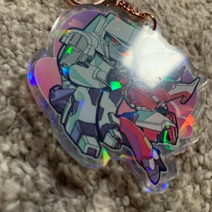 2x2 Megatron X Starscream Acrylic Keychain - Etsy