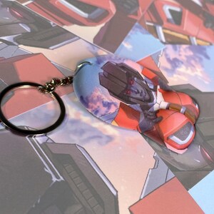 Starscream 3D Mini Mousepad Keychain - Etsy
