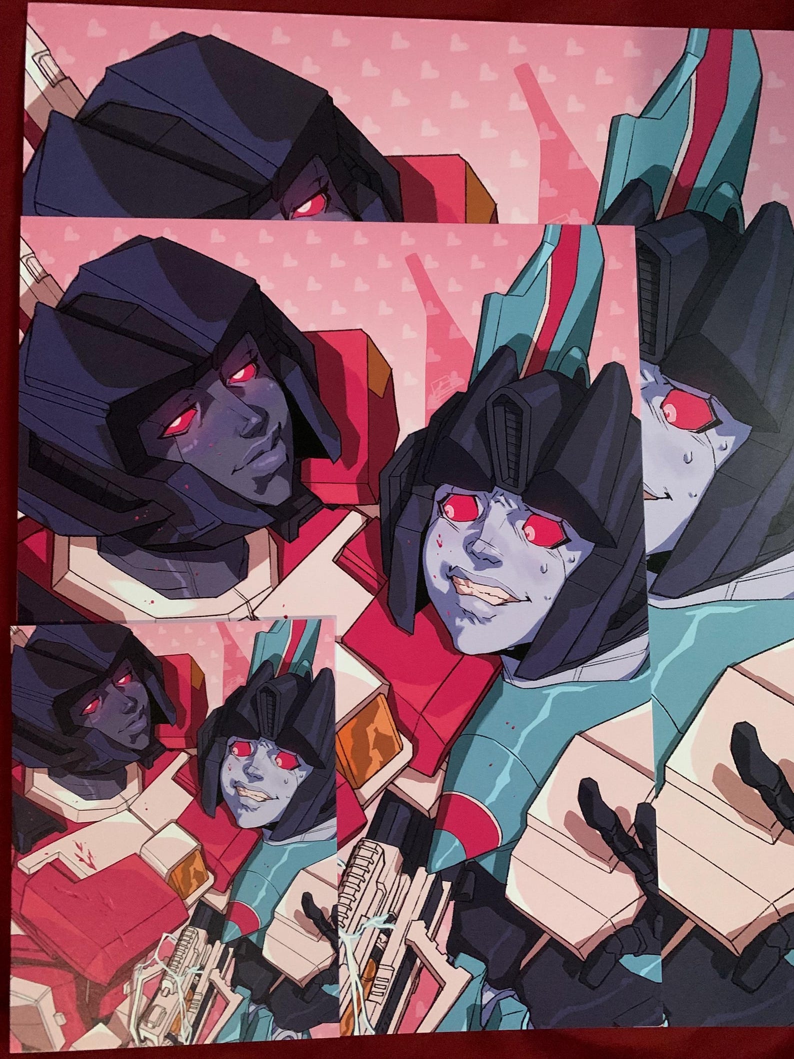 Art Print: Starscream and Thundercracker - Etsy