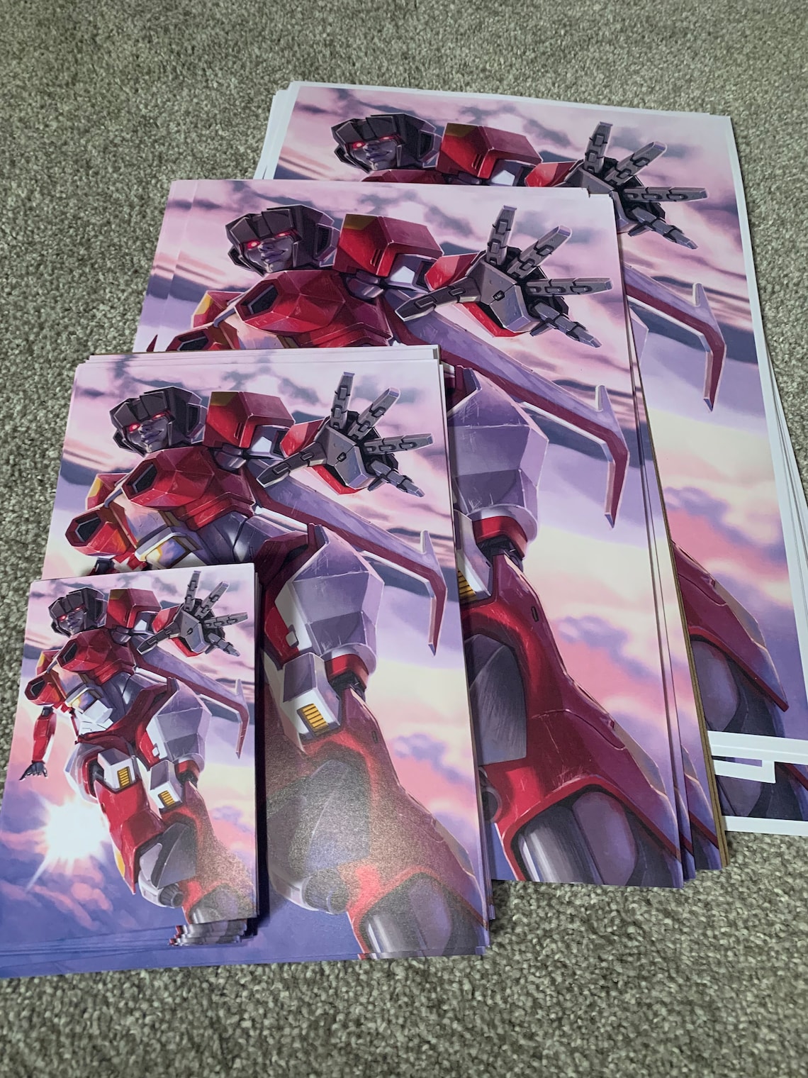 Art Print: Starscream - Etsy