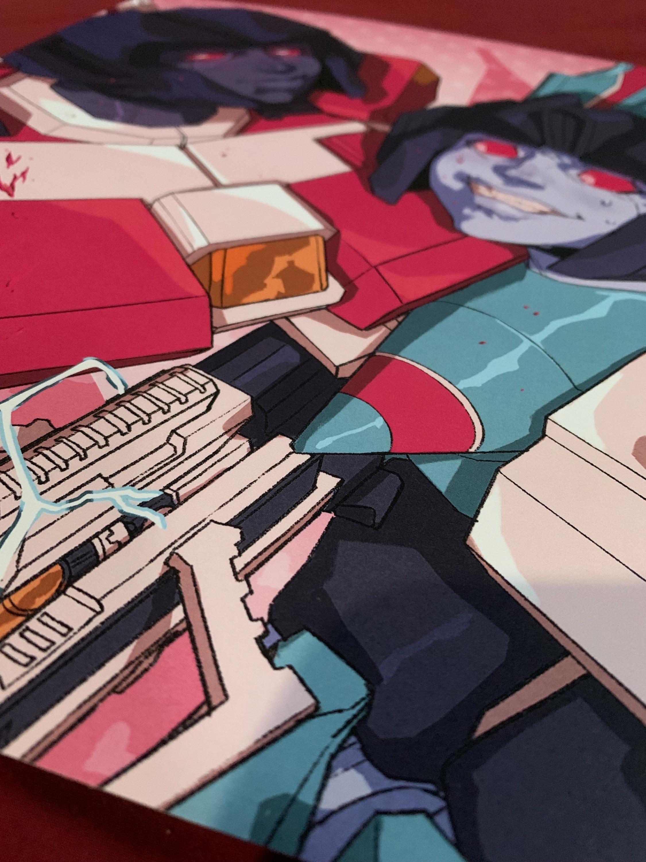 Art Print: Starscream and Thundercracker - Etsy