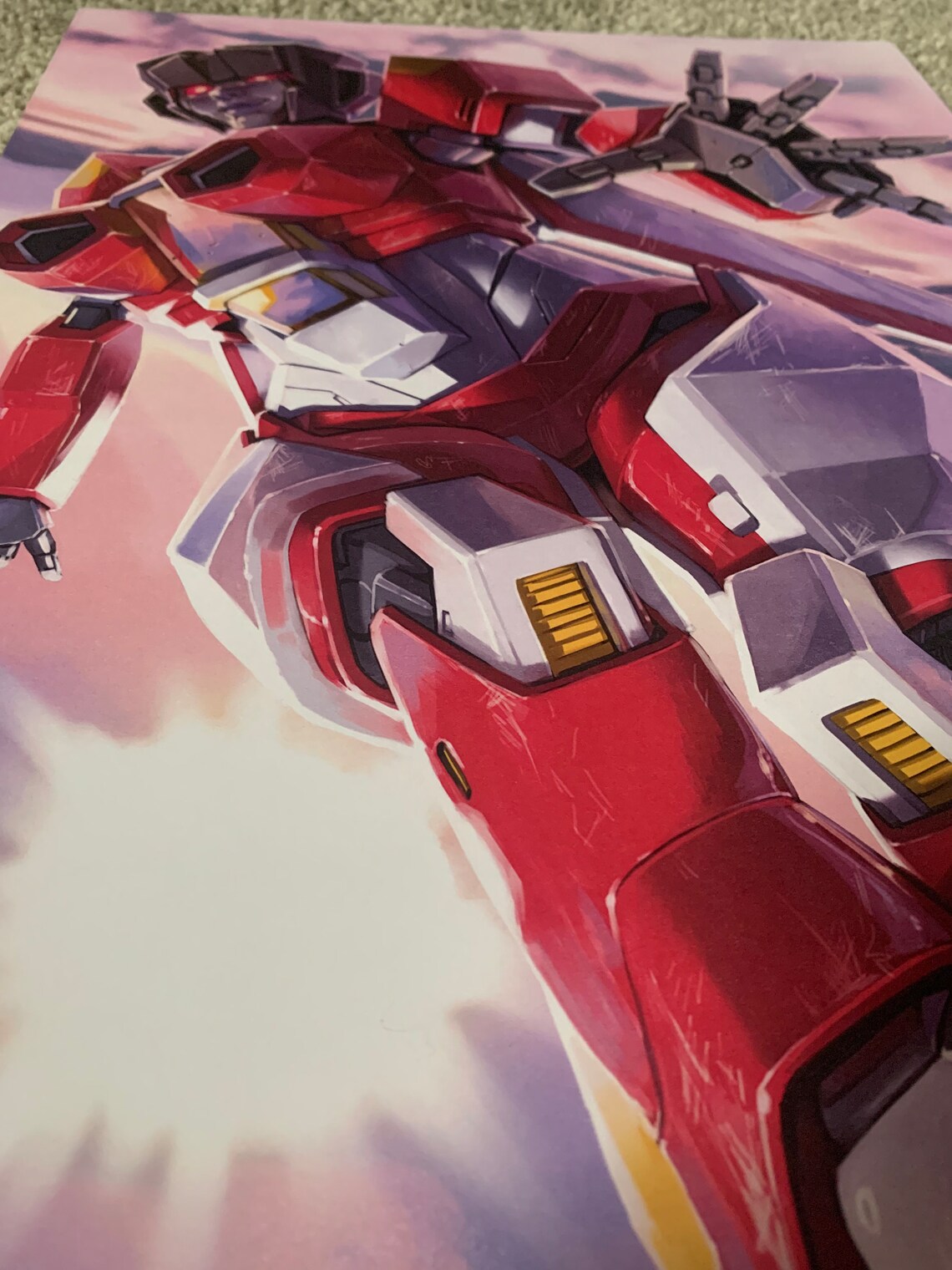 Art Print: Starscream - Etsy