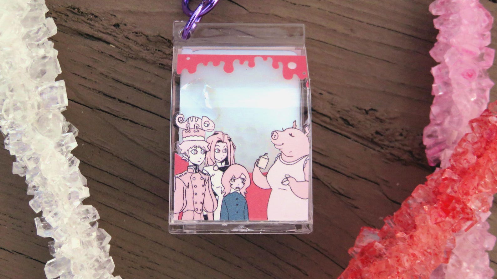 VOCALOID--NILFRUITS Milk Carton Charm | Wozwald, Ameri, Traffic Jam ...