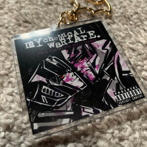 2x2 Megatron X Starscream Acrylic Keychain - Etsy