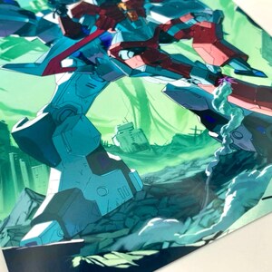 Art Print: Megatron X Starscream | Metallic Photo Paper - Etsy