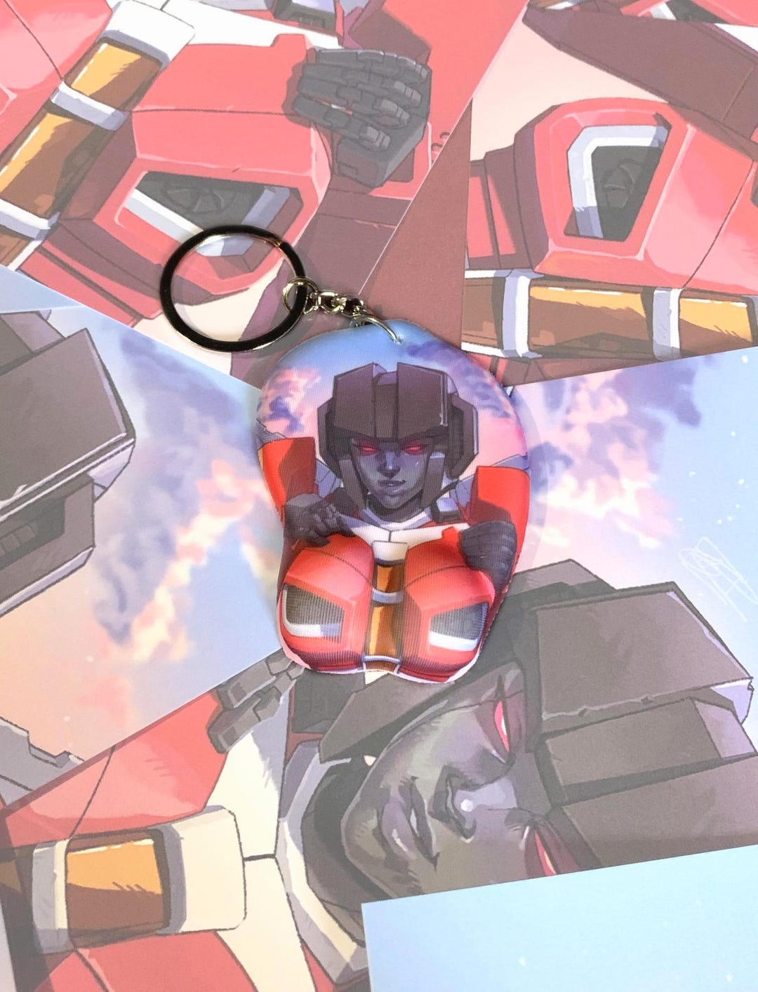Starscream 3D Mini Mousepad Keychain - Etsy