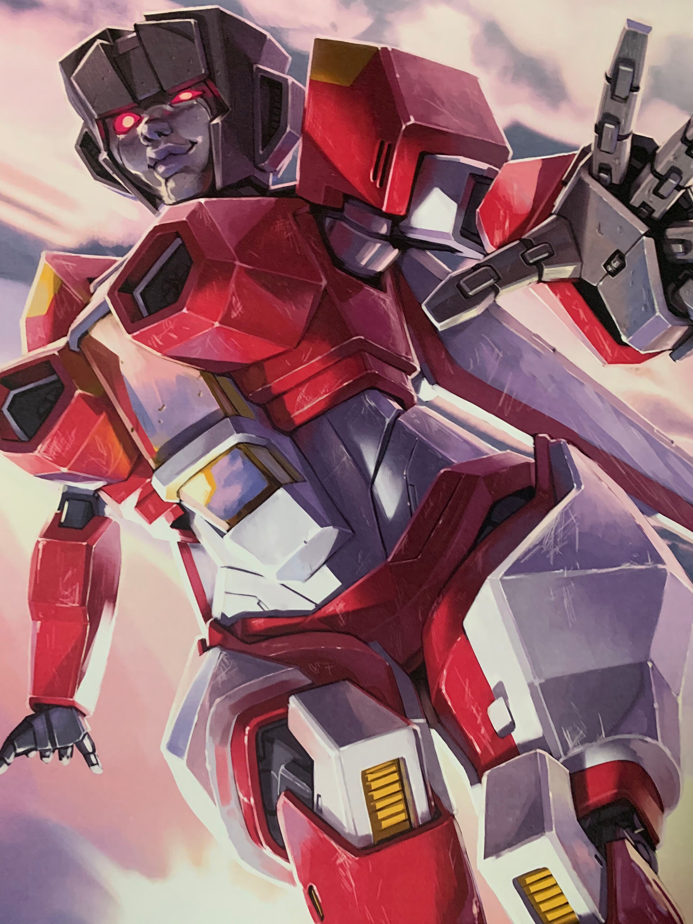 Art Print: Starscream - Etsy