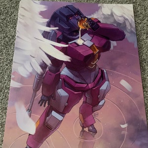 Art Print: “metal Angel” Starscream - Etsy