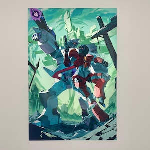 Art Print: Megatron X Starscream | Metallic Photo Paper - Etsy