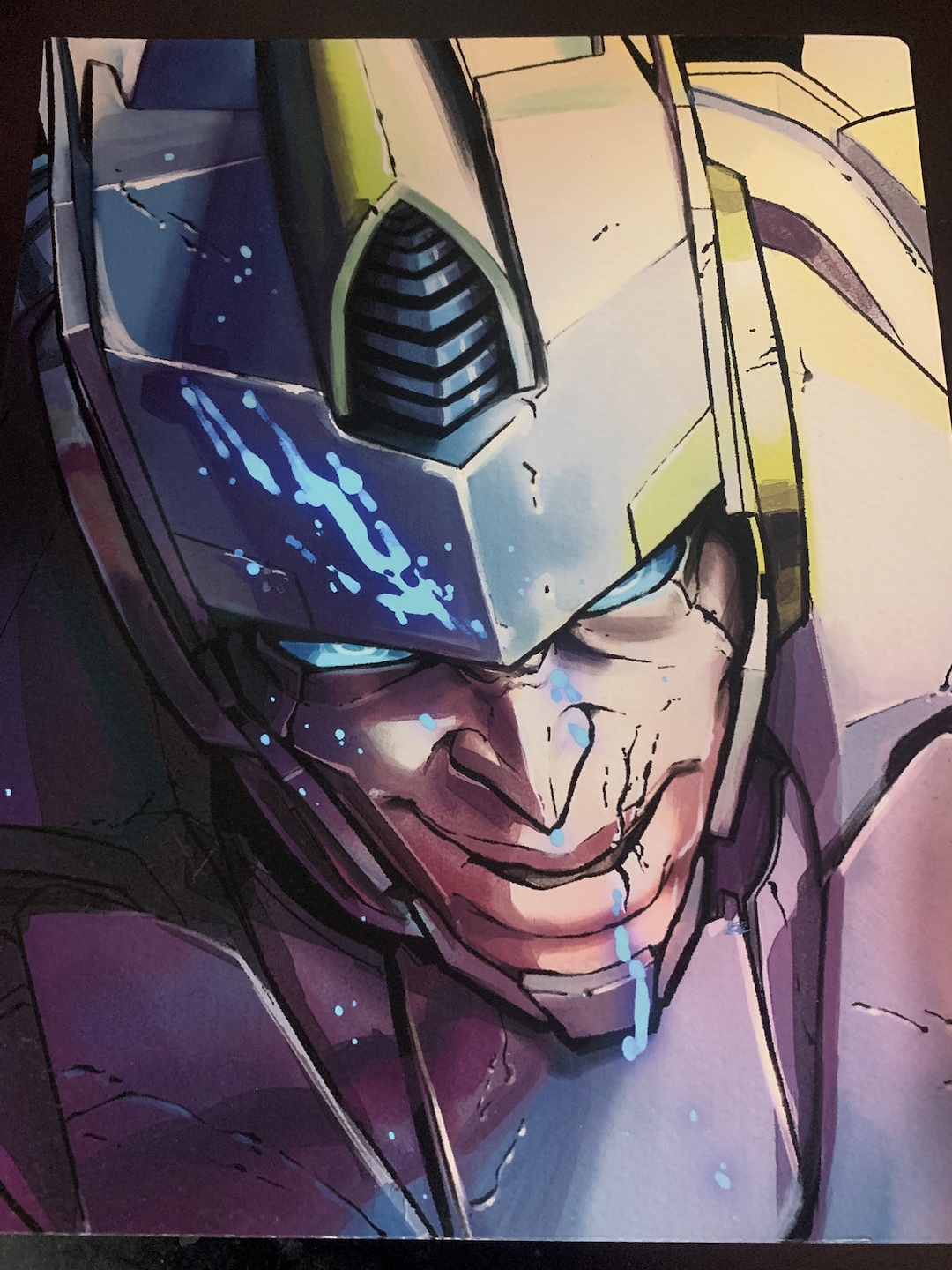 Senator Shockwave Watercolor Print - Etsy