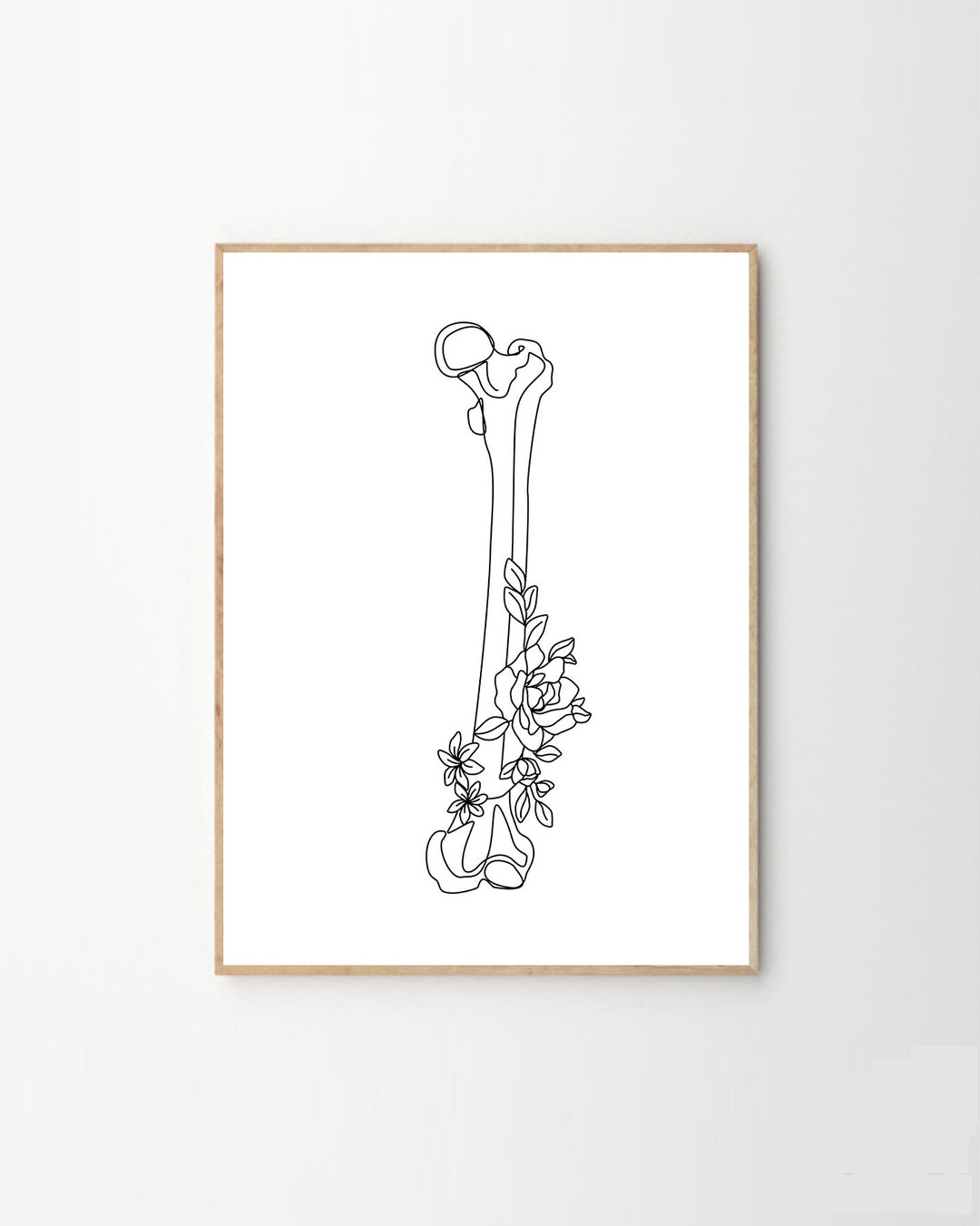 Bones Line Art, Anatomy Wall Art, Medical Office Physio, Medical Line ...