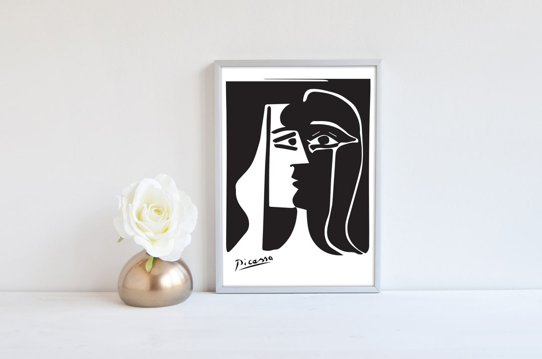 Picasso Print, Picasso Drawings, Printable Wall Art, Picasso Printable ...