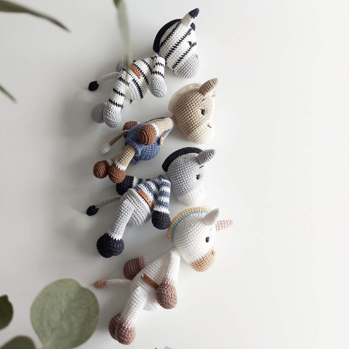 Nederlands Haakpatroon, Crochet PATTERN DUTCH, PDF, Zebra, Unicorn ...
