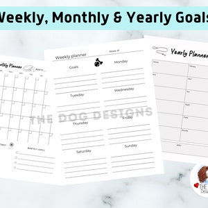 Printable Dog, Puppy Training Log Book and Planner, Dog Training ...