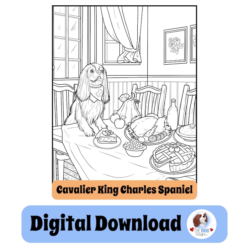 5 Adult Thanksgiving Dog Coloring Pages Printable Coloring Pages for ...