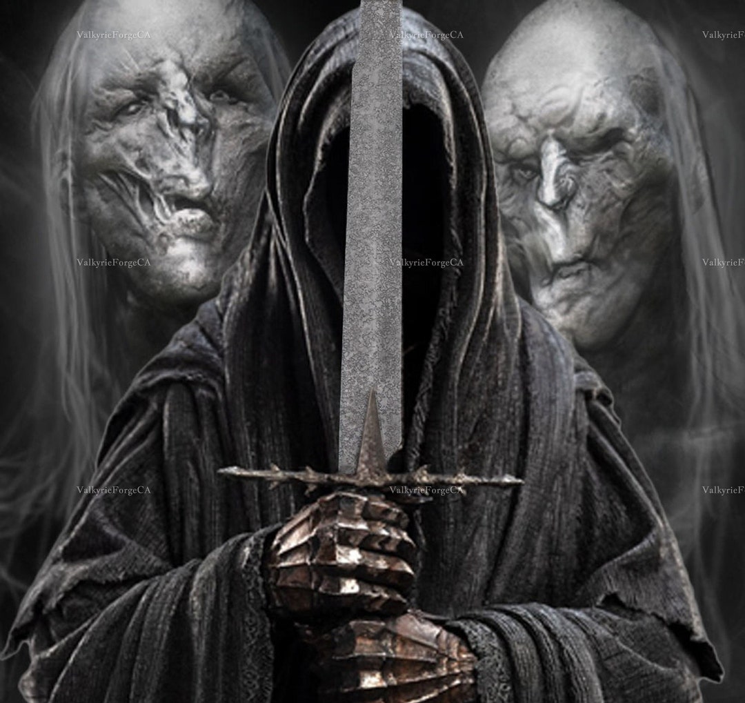 Hand Forged Ring Wraiths Nazgul Replica Sword Lord of the - Etsy