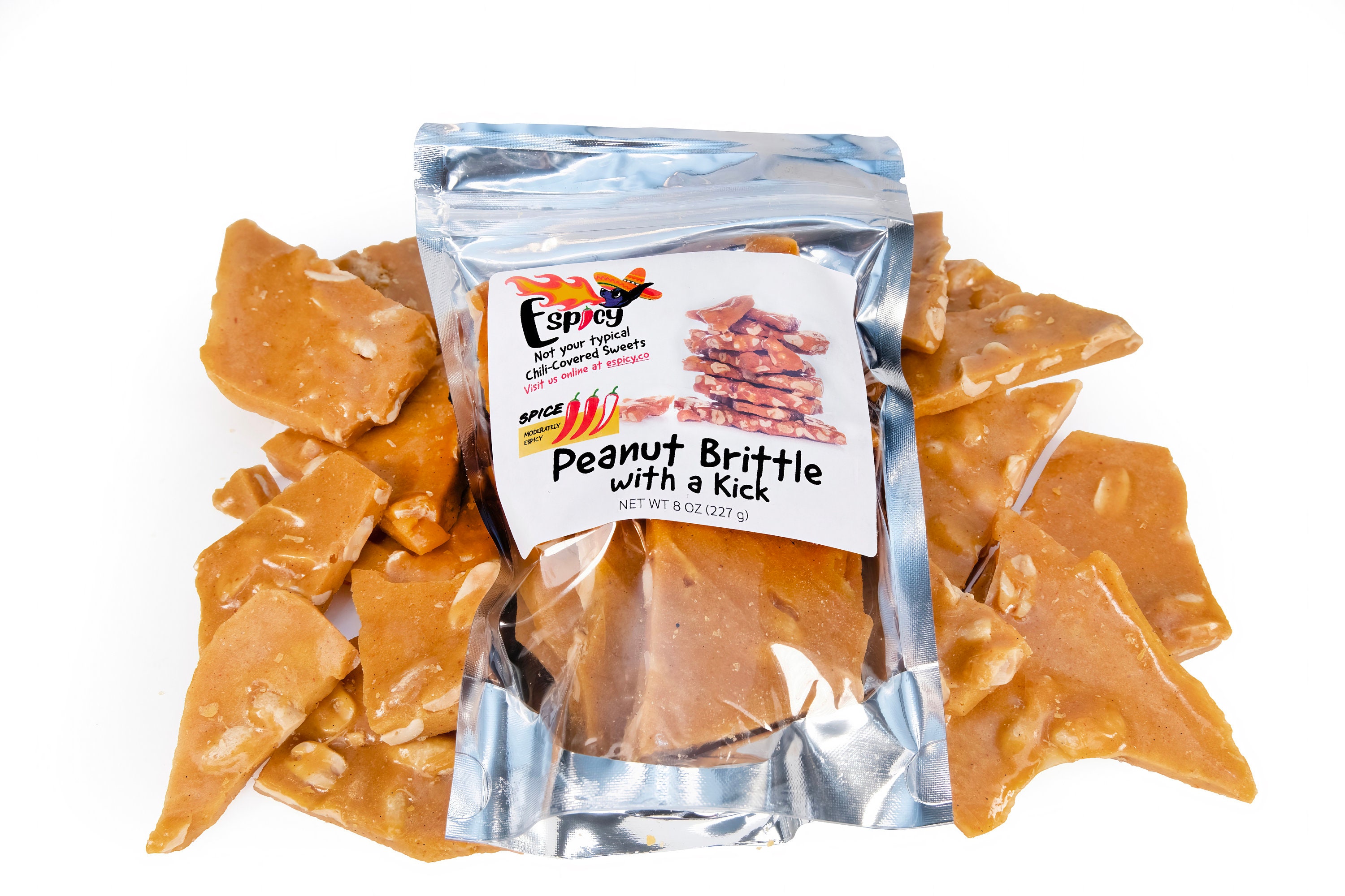 Homemade Peanut Brittle With a Kick - Spicy Candy - Mexican Candy - Low ...