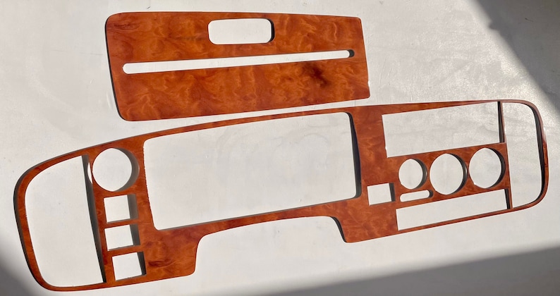 Saab 900 Dashboard Wood Dash Fascia / Dash Trim + Glovebox Fascia Light ...