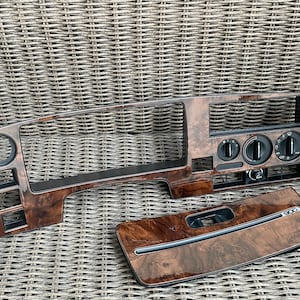 Saab 900 Dashboard Wood Dash Fascia / Dash Trim + Glovebox Fascia All ...