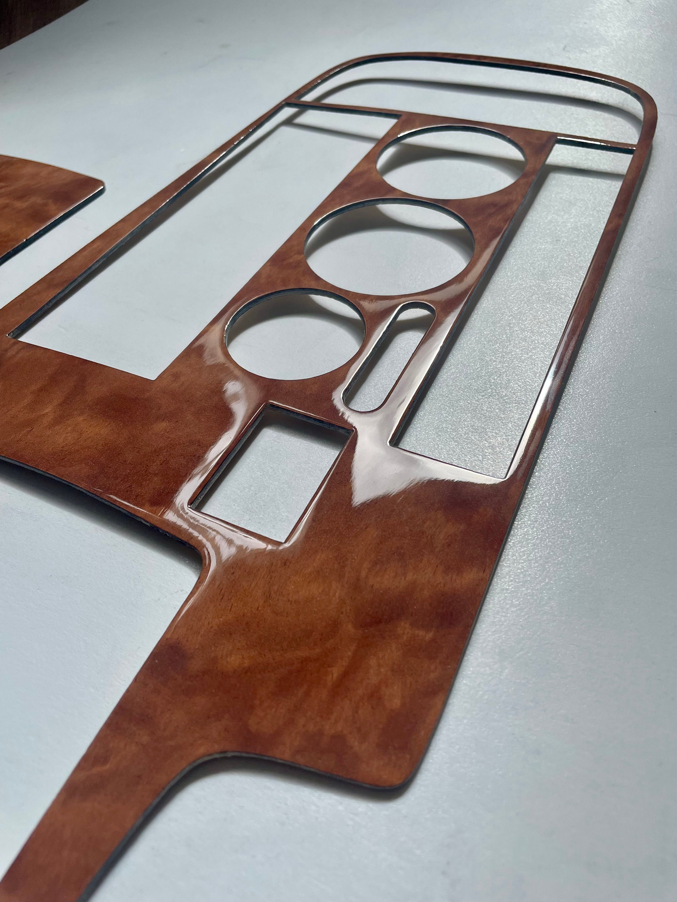 Saab 900 Dashboard Wood Dash Fascia / Dash Trim + Glovebox Fascia Light ...