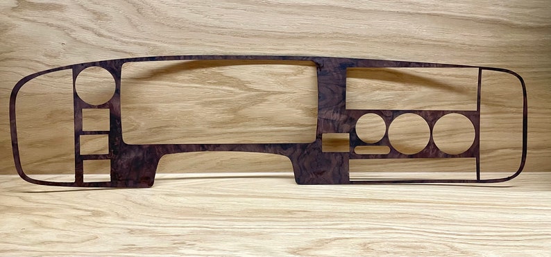 Matt Effect Saab 900 Dashboard Wood Dash Fascia / Dash Trim + Glovebox ...