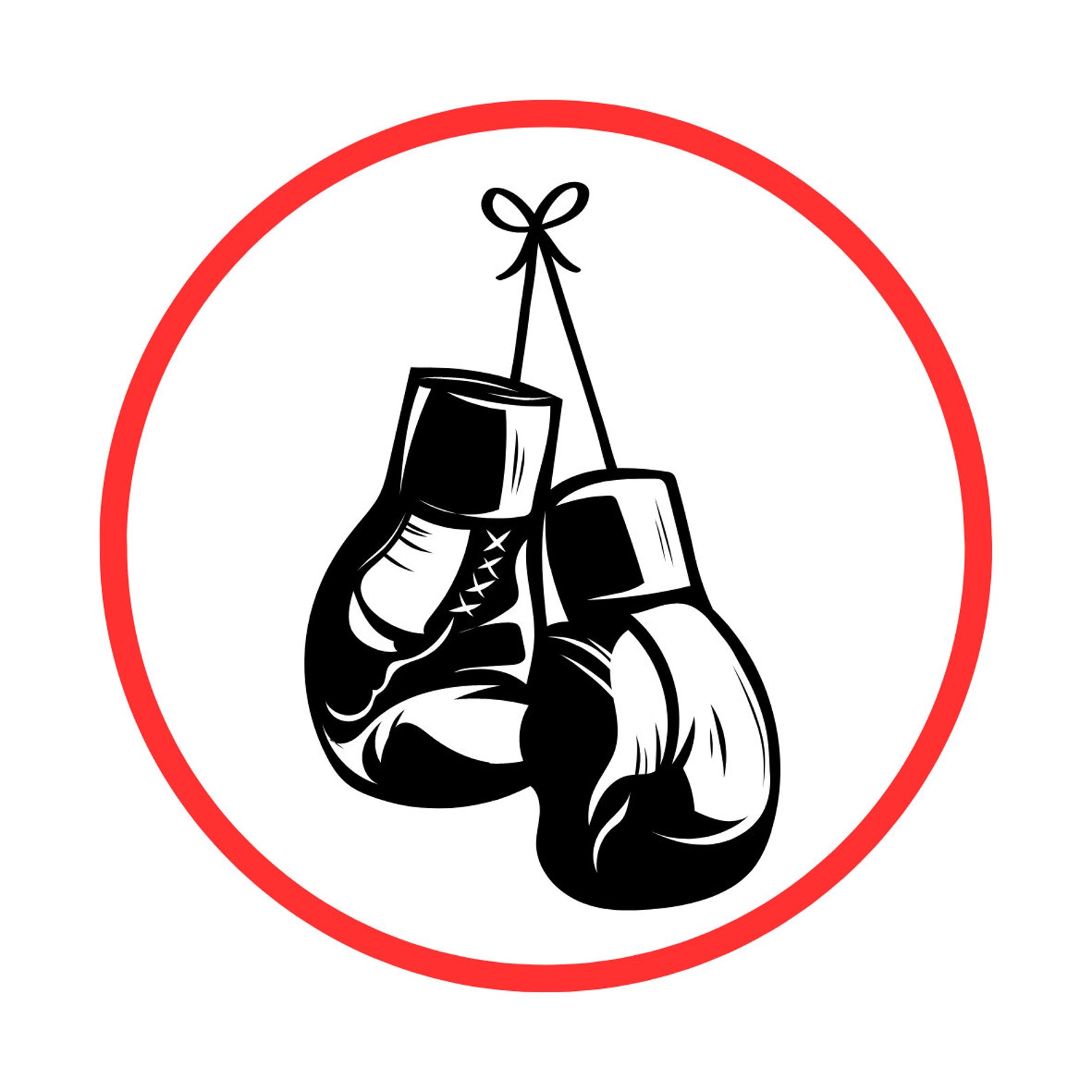 Boxing Gloves SVG File - Etsy