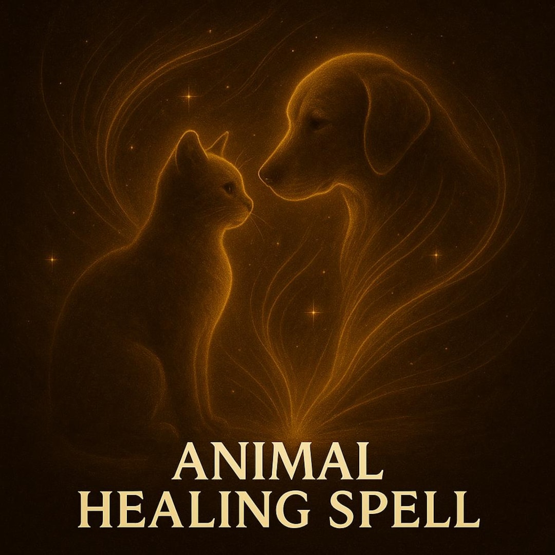 Animal Body Healing Spell – Golden Energy Regeneration Ritual for Pets ...