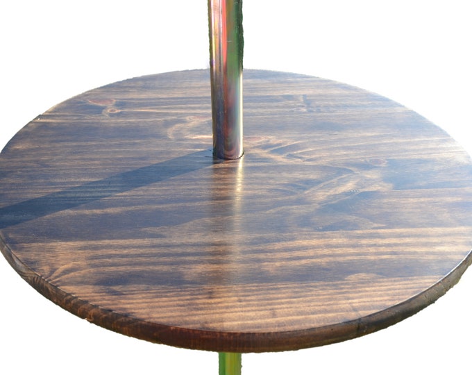 Floating Pole Table - Glamping Accessories / Patio Furniture / Garden ...