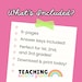 Farm Color by Number Printable Math Activities for 1st 2nd 3rd Grade ...