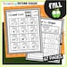 Fall Themed Math and Reading Printable Worksheets Bundle for 1st 2nd ...