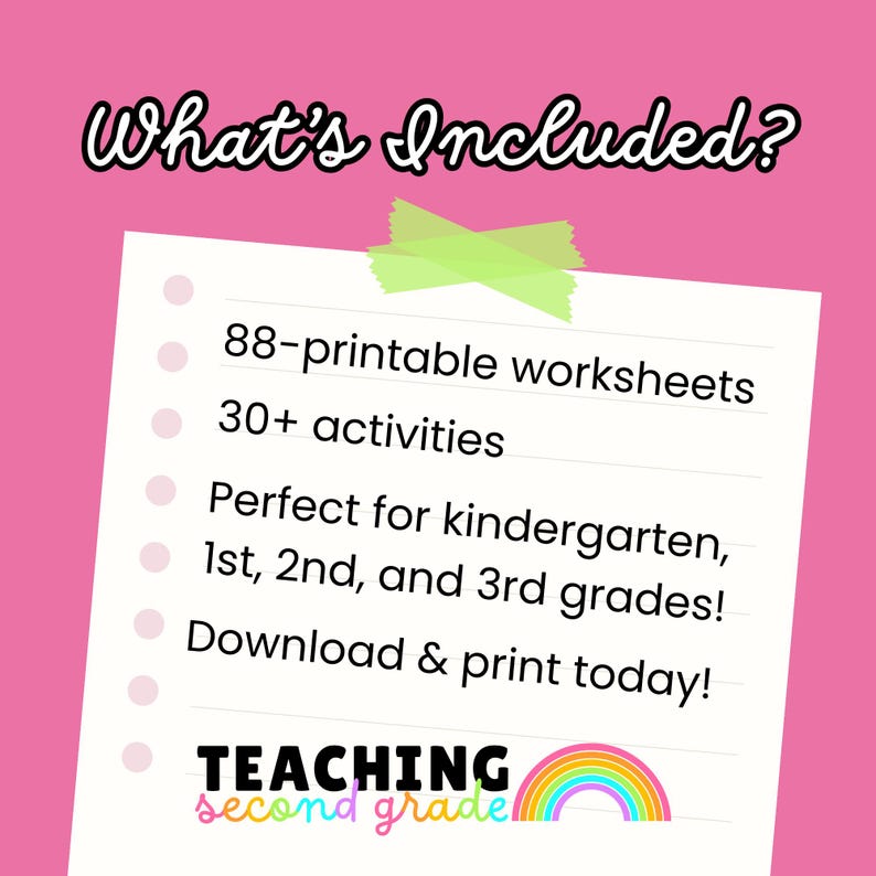 88-page Printable Math Addition and Subtraction Worksheet Bundle 1st ...