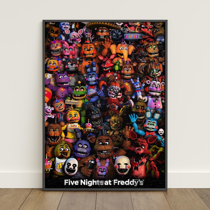 Five Nights at Freddy';s Posters - Etsy