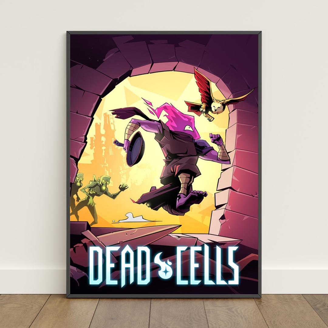Dead Cells Poster | the Beheaded Wall Art | Game Canvas Print #5 - Etsy