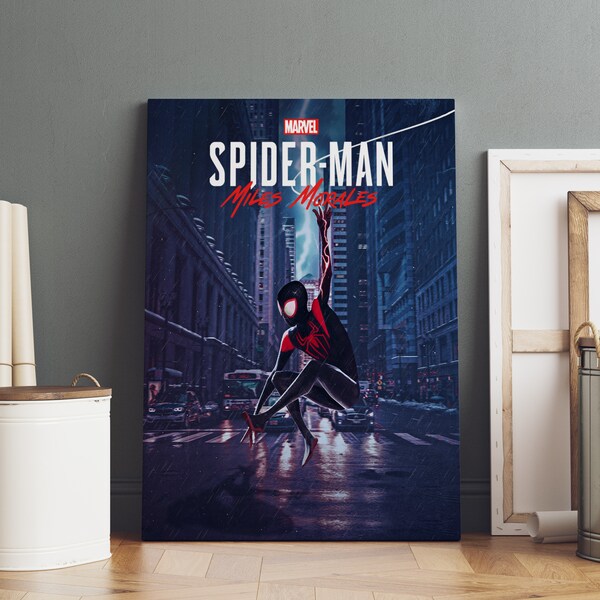 Miles Morales Poster - Etsy