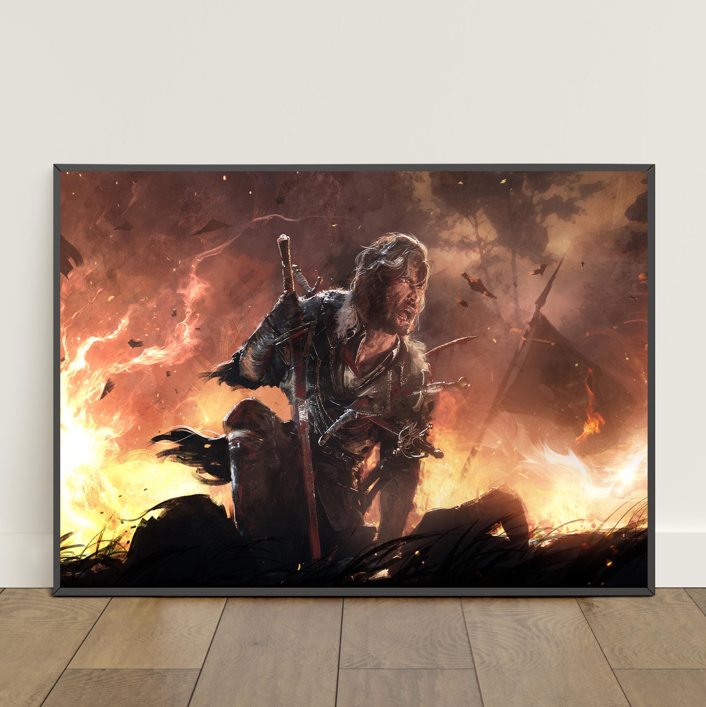 Expedition 33 Poster | Clair Obscur Wall Art | Game Canvas Print #3 - Etsy