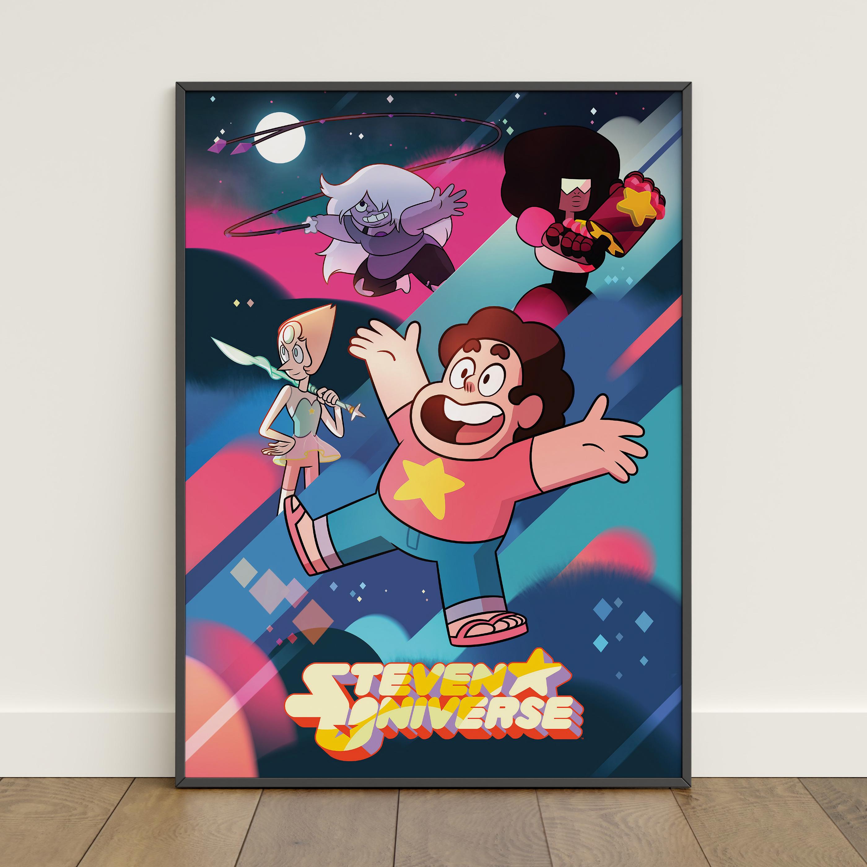 Steven Universe Poster | Steven Wall Art | TV Show Canvas Print - Etsy