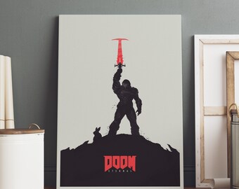 Doom Eternal Wall Art - Etsy
