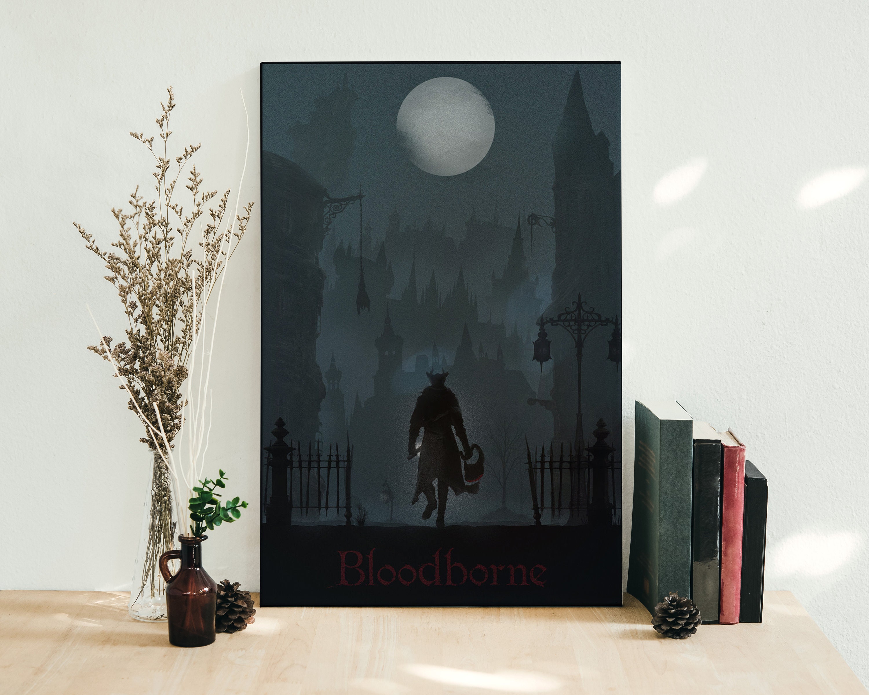 Bloodborne Poster Lady Maria Wall Art Premium Canvas Print - Etsy