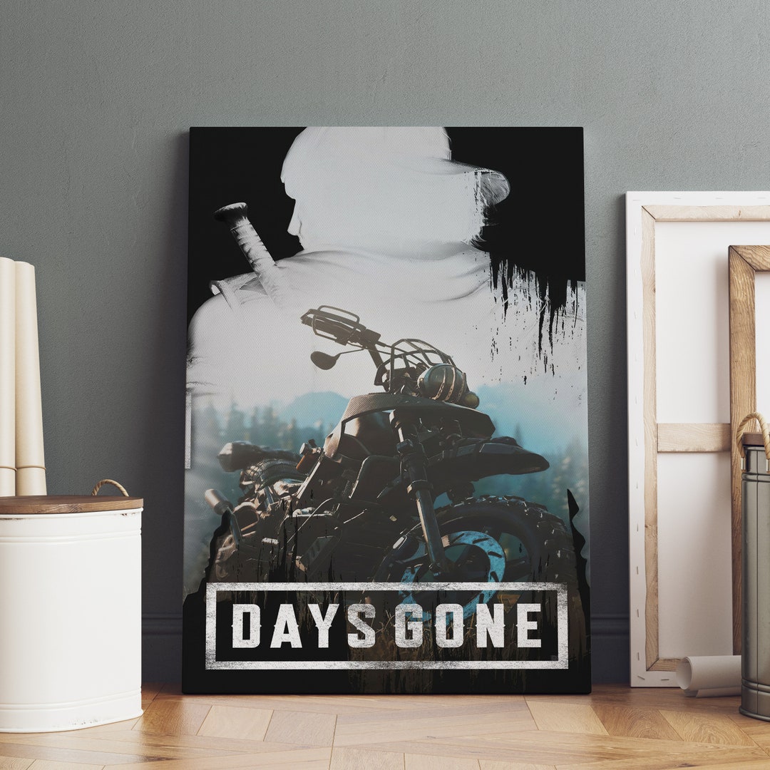 Days Gone Poster, Deacon Lee John Wall Art, Rolled Canvas Print, Game ...