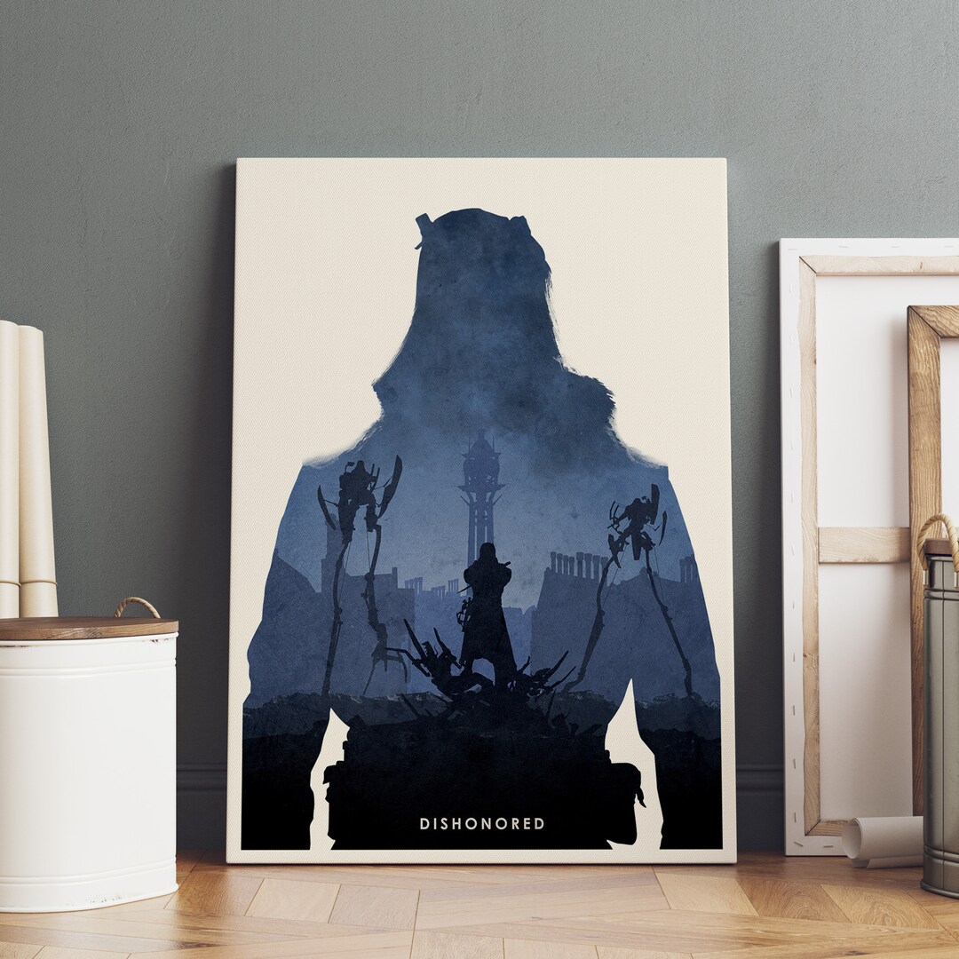 Dishonored Poster, Emily Kaldwin Wall Art, Rolled Canvas Print, Game ...