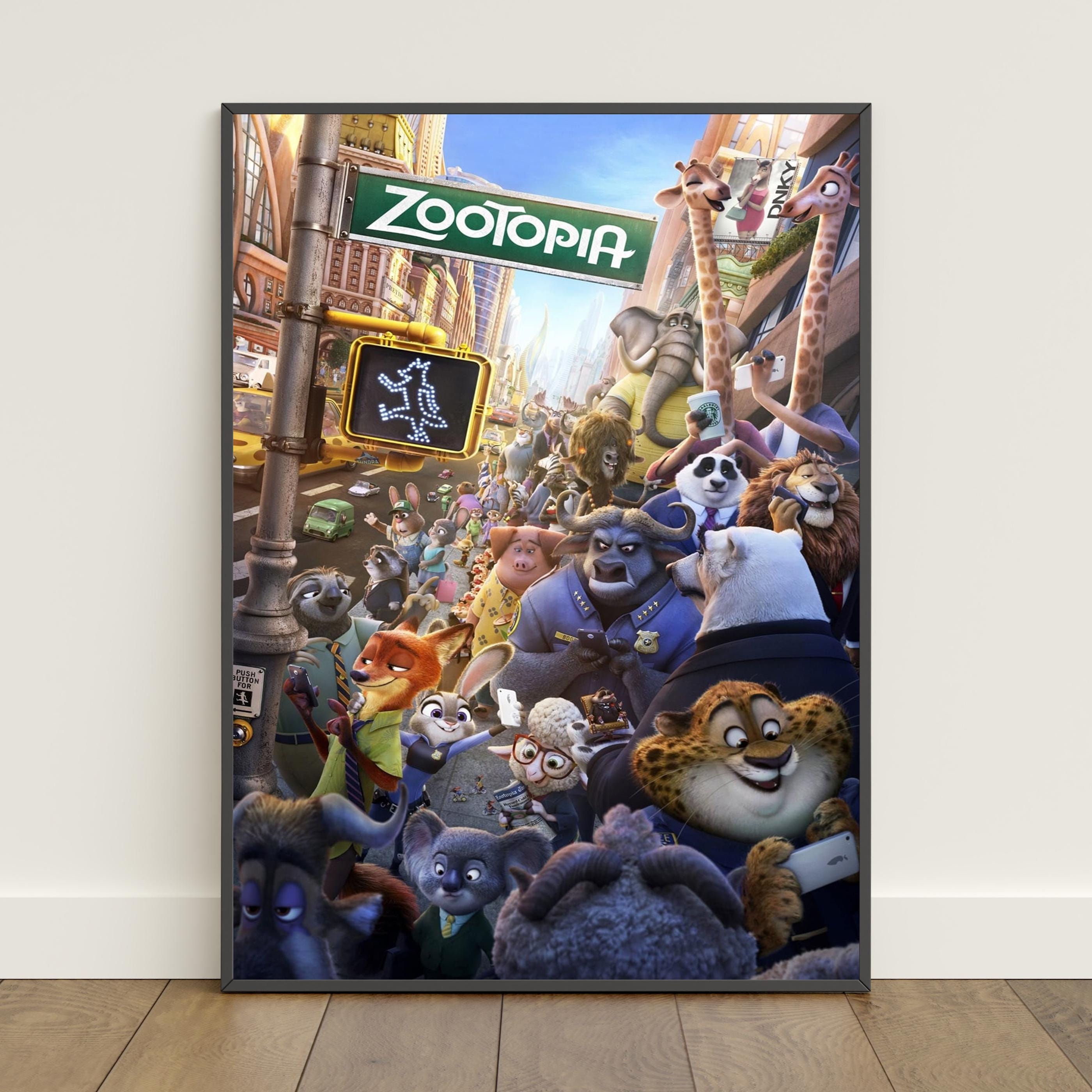 Zootopia Poster | Judy Hopps Wall Art | Movie Canvas Print - Etsy Canada