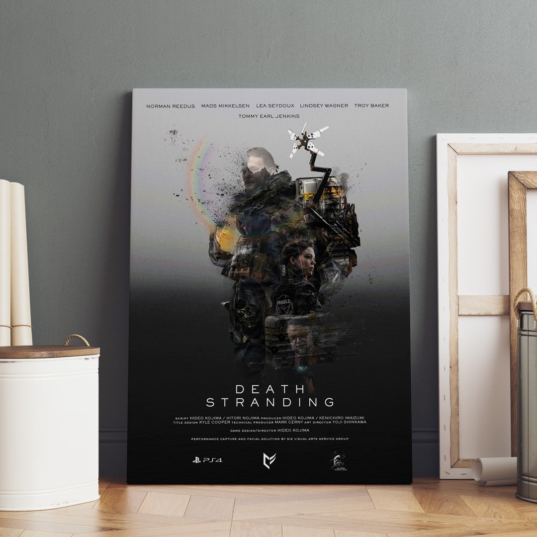 Death Stranding Poster, Sam Wall Art, Premium Canvas Print, Game Fan ...