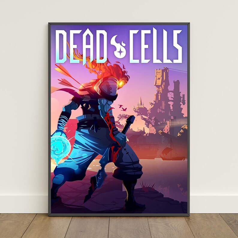 Dead Cells Poster | the Beheaded Wall Art | Game Canvas Print #2 - Etsy