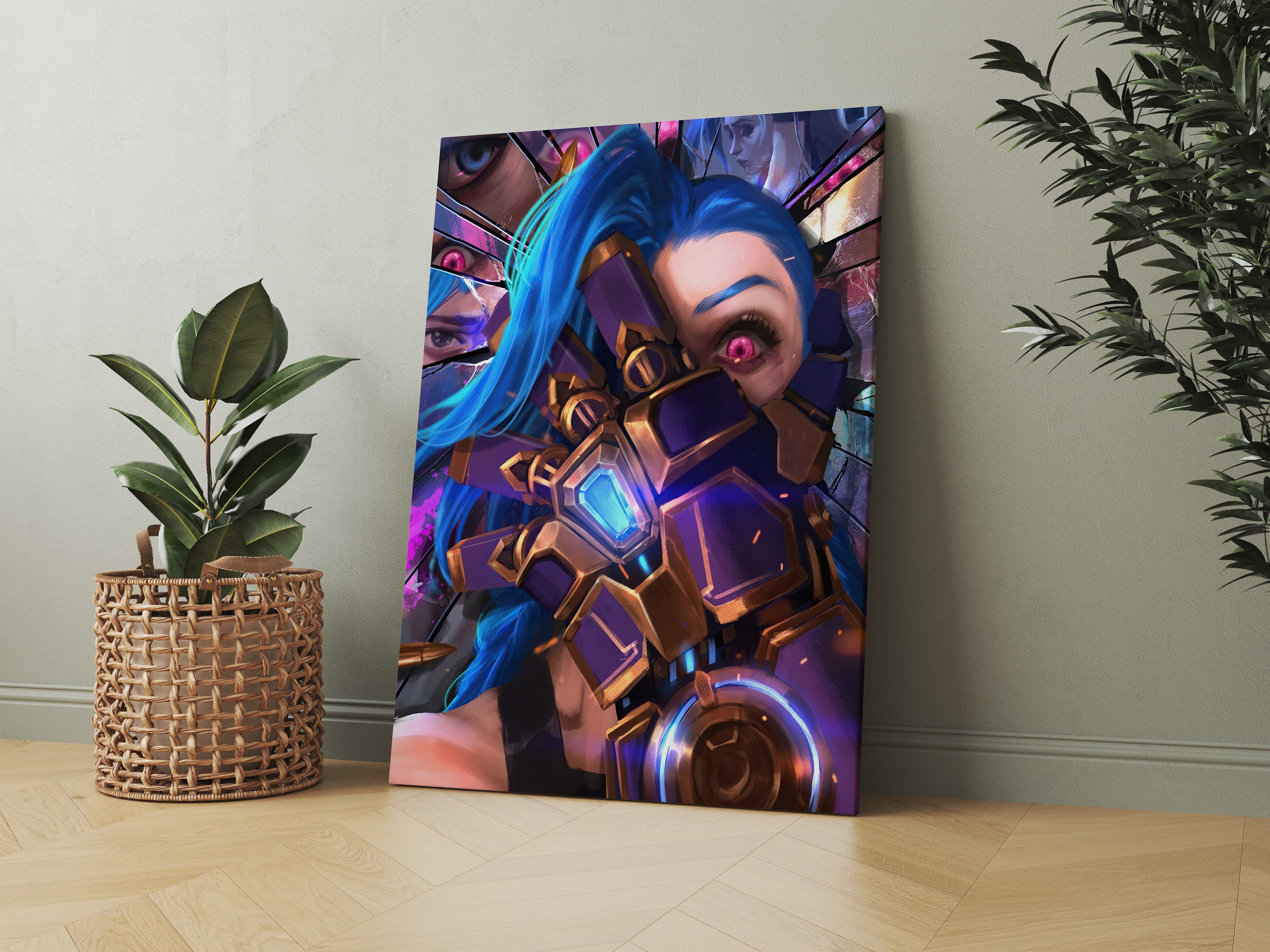 Arcane Poster Jinx Wall Art Premium Canvas Print TV Series - Etsy