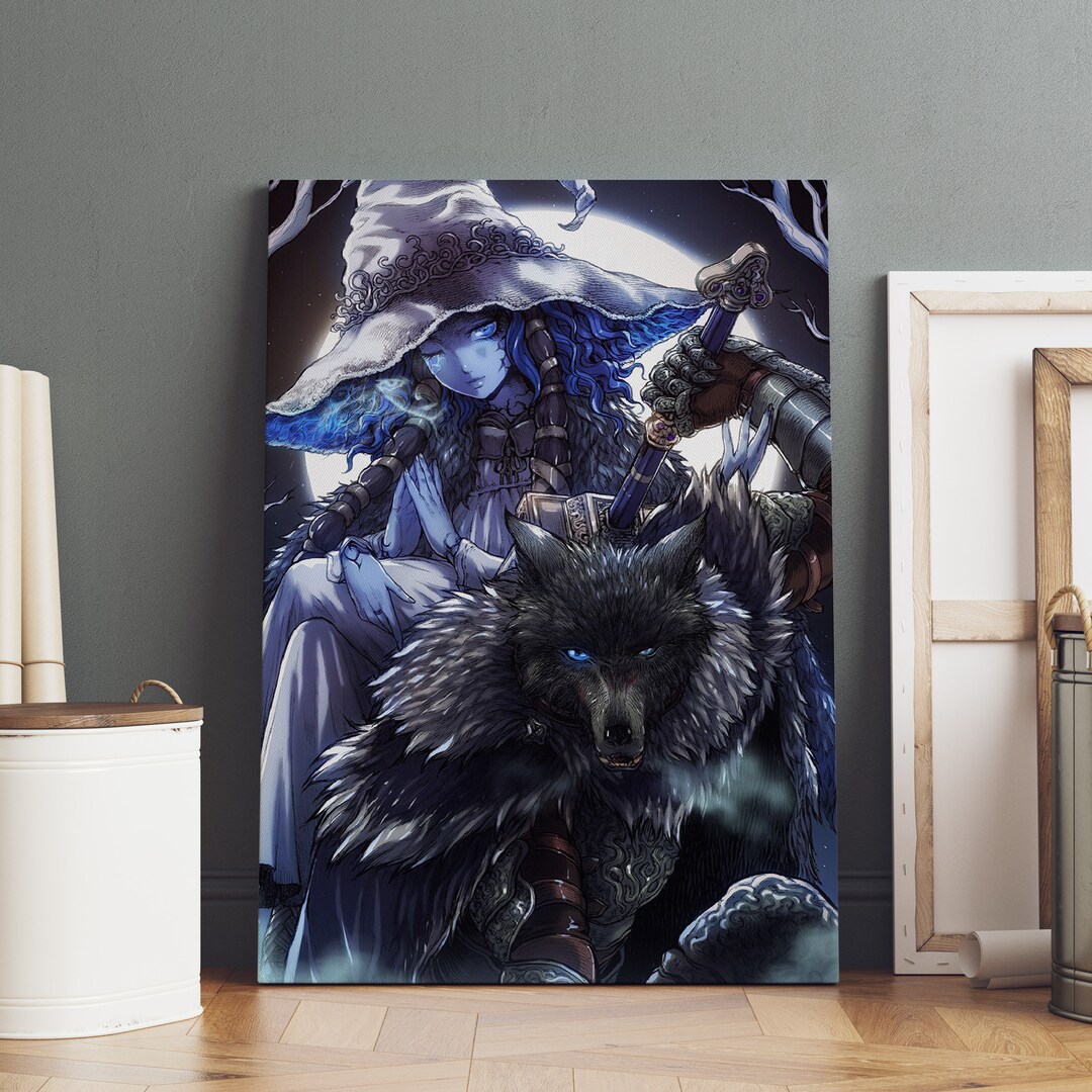 Elden Ring Poster, Ranni the Witch Wall Art, Rolled Canvas Print, Game ...