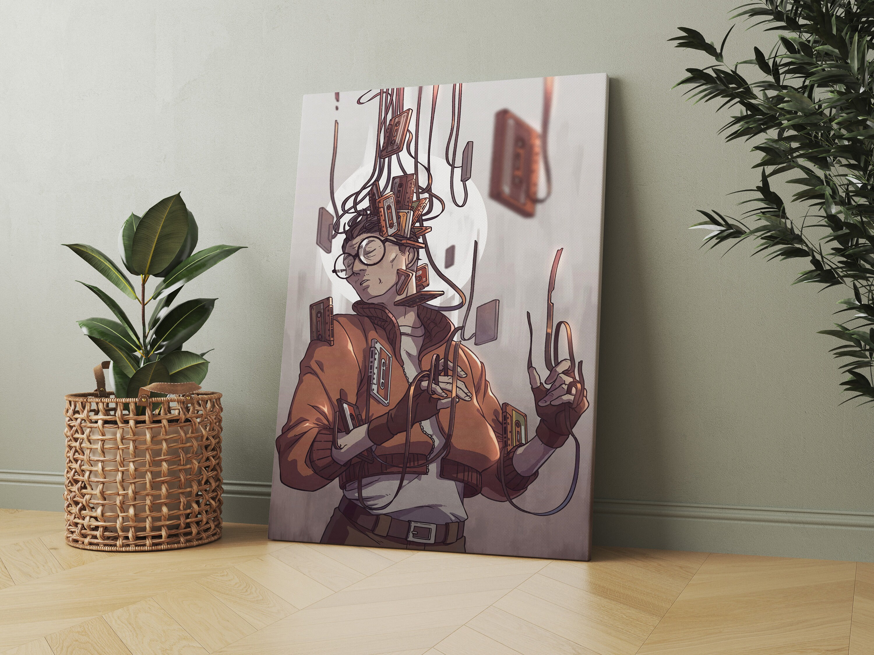 Disco Elysium Poster Revachol Wall Art Premium Canvas Print - Etsy